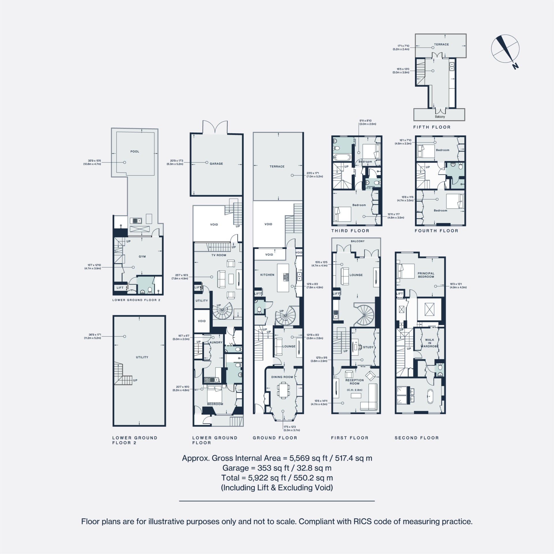 Brompton Square - Luxury Holiday House To Rent in London